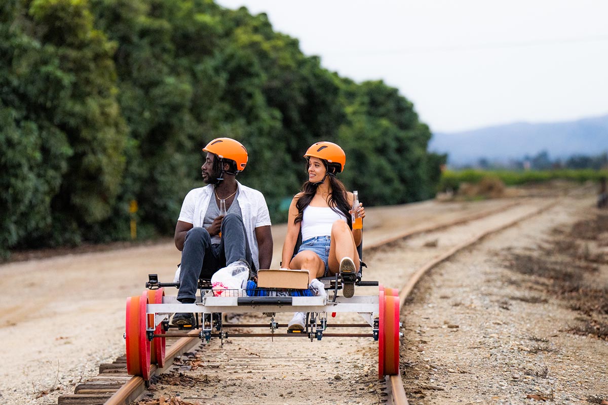 The Sunburst – Los Angeles and Ventura Counties' Railbike Experience in the Groves